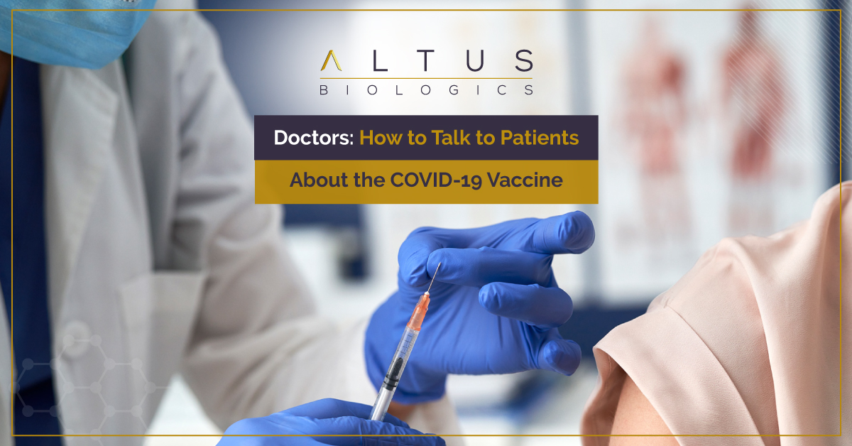 Doctors: Talking to Patients About the COVID-19 Vaccine