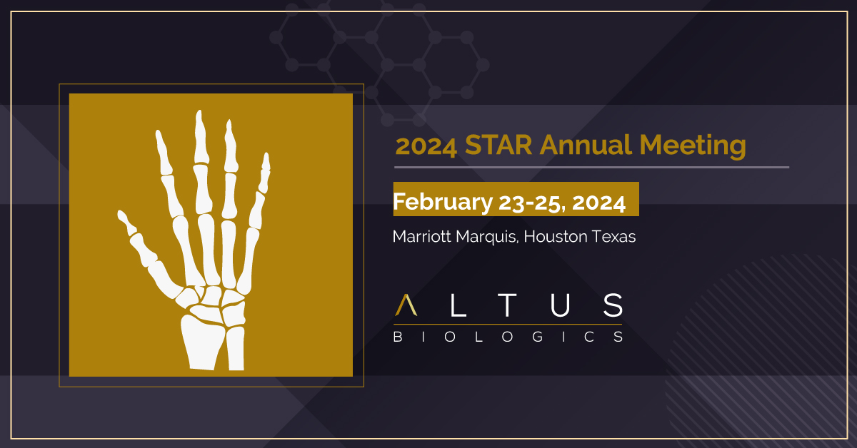 2024 STAR Annual Meeting - Altus Biologics