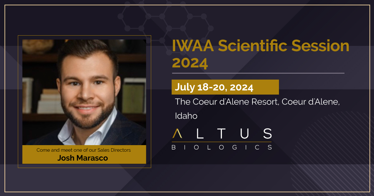 IWAA Scientific Session 2024 Altus Biologics