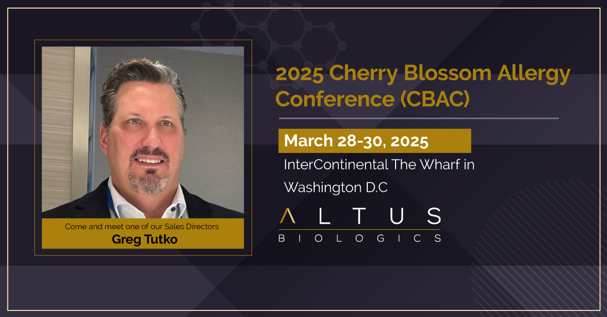2025 ACAAI's Cherry Blossom Allergy Conference - Altus Biologics ...